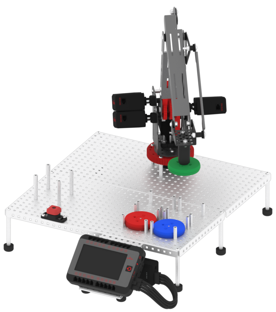 Vex Workcellv1 Dropping Off Objects Lab 7 Place The Blue And Green Disks